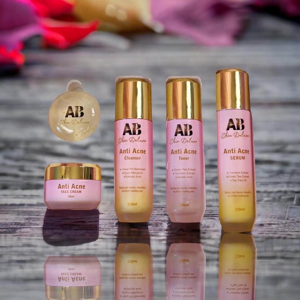 Anti Acne 5-in-1 Set – AB SKIN DELUXE